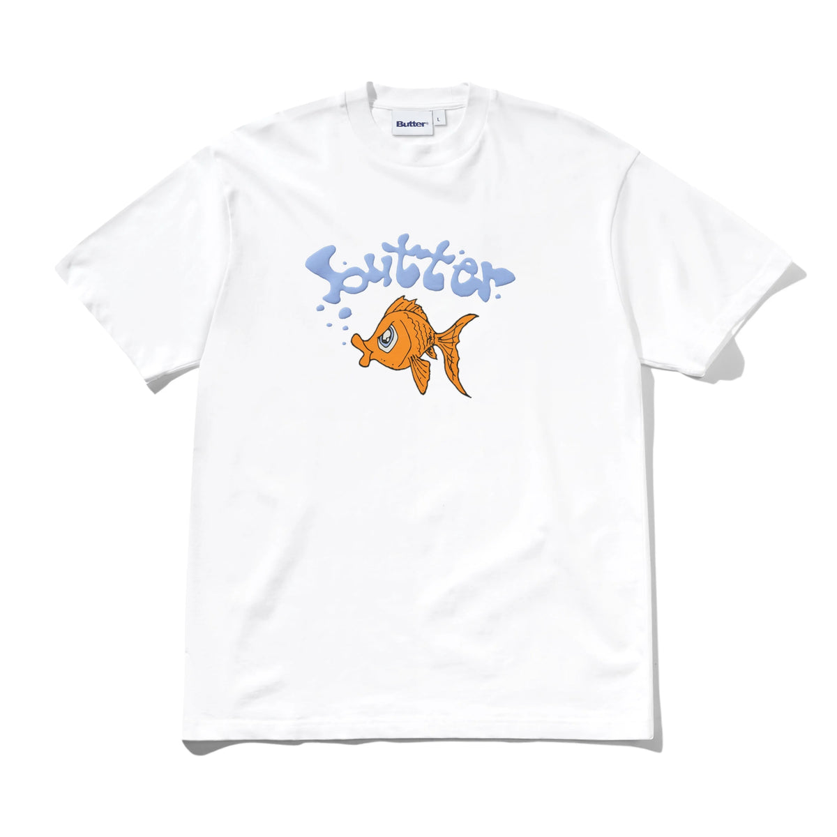 Butter Goods - Goldfish Tee (White) – 303boards.com