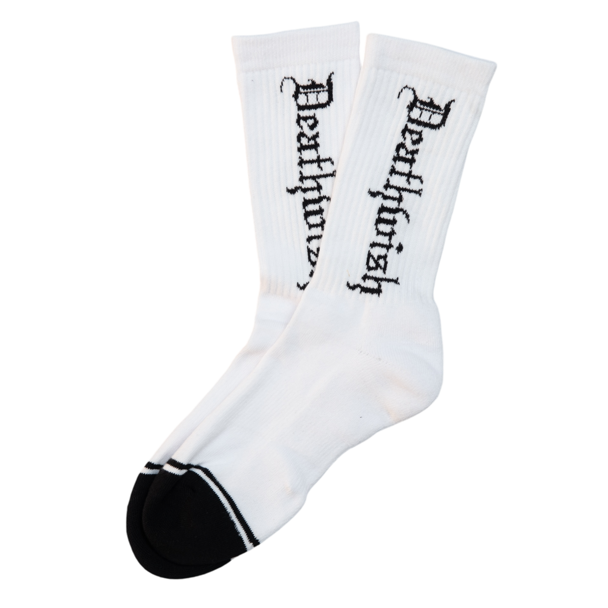 Deathwish - Socks Of Death Socks (White) – 303boards.com