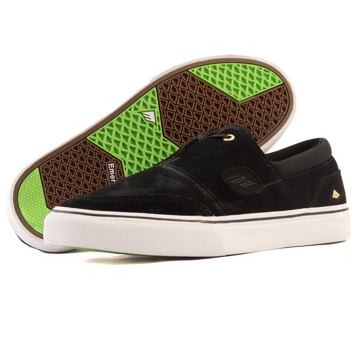 Emerica - Servold (Black/White/Gold) – 303boards.com