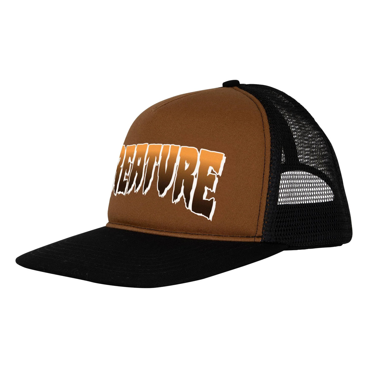 Creature - Logo Mesh Trucker Hat (Brown/Black) – 303boards.com