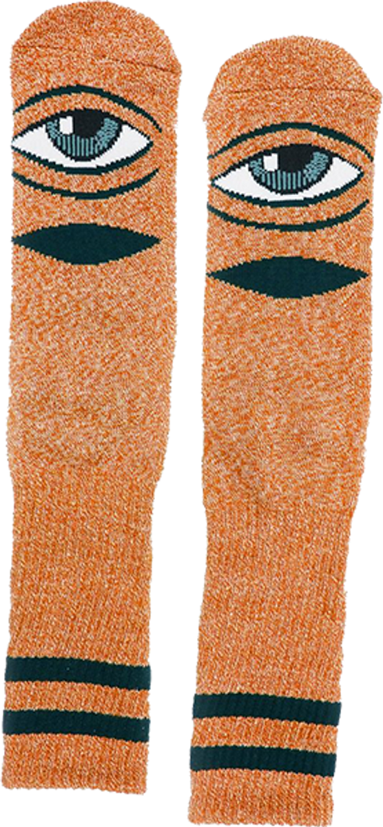 Toy Machine - Sect Eye Sock (Heather Orange) – 303boards.com
