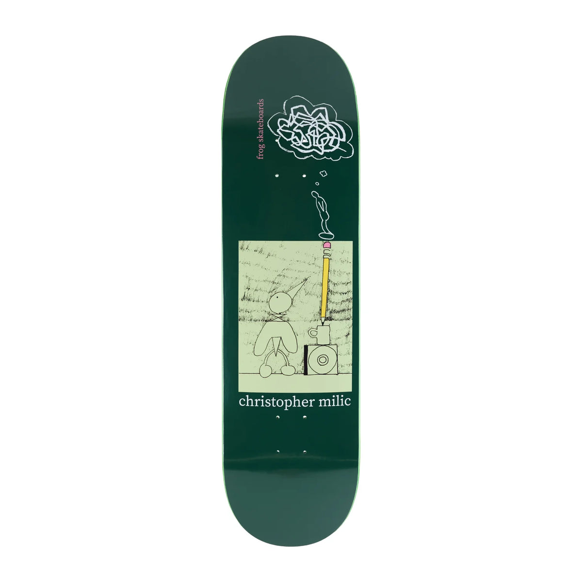 Frog - Creative Block Chris Milic Deck (8.6") – 303boards.com