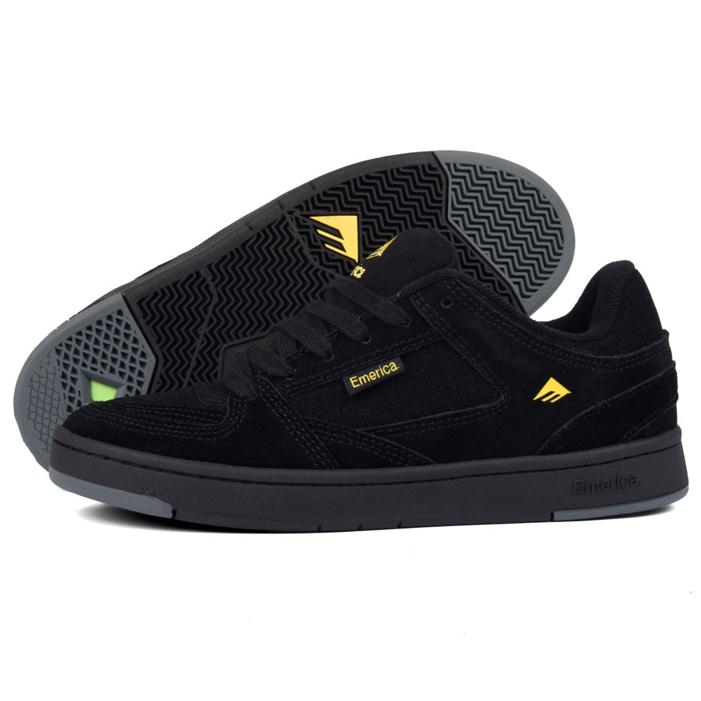 Emerica - Mute (Black/Yellow/Black) – 303boards.com