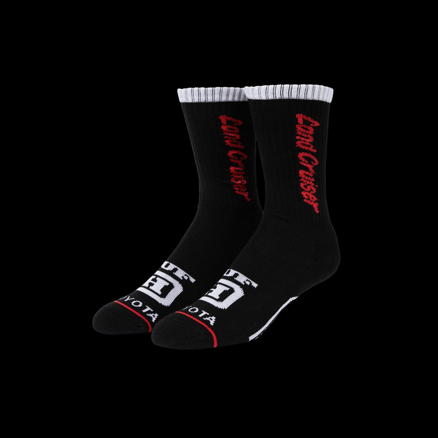 Huf - Land Cruiser Socks (Black) – 303boards.com