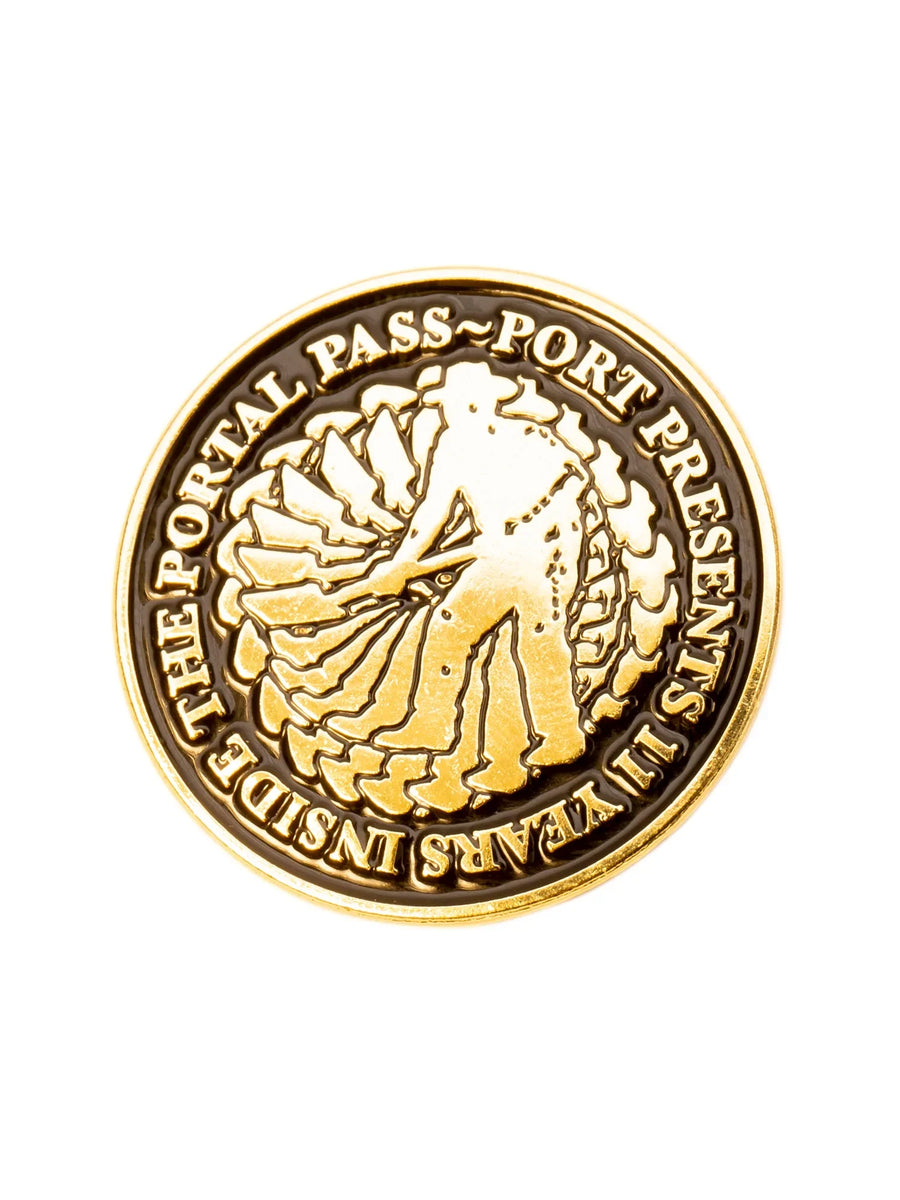 Pass Port - 11 Years Enamel Pin – 303boards.com