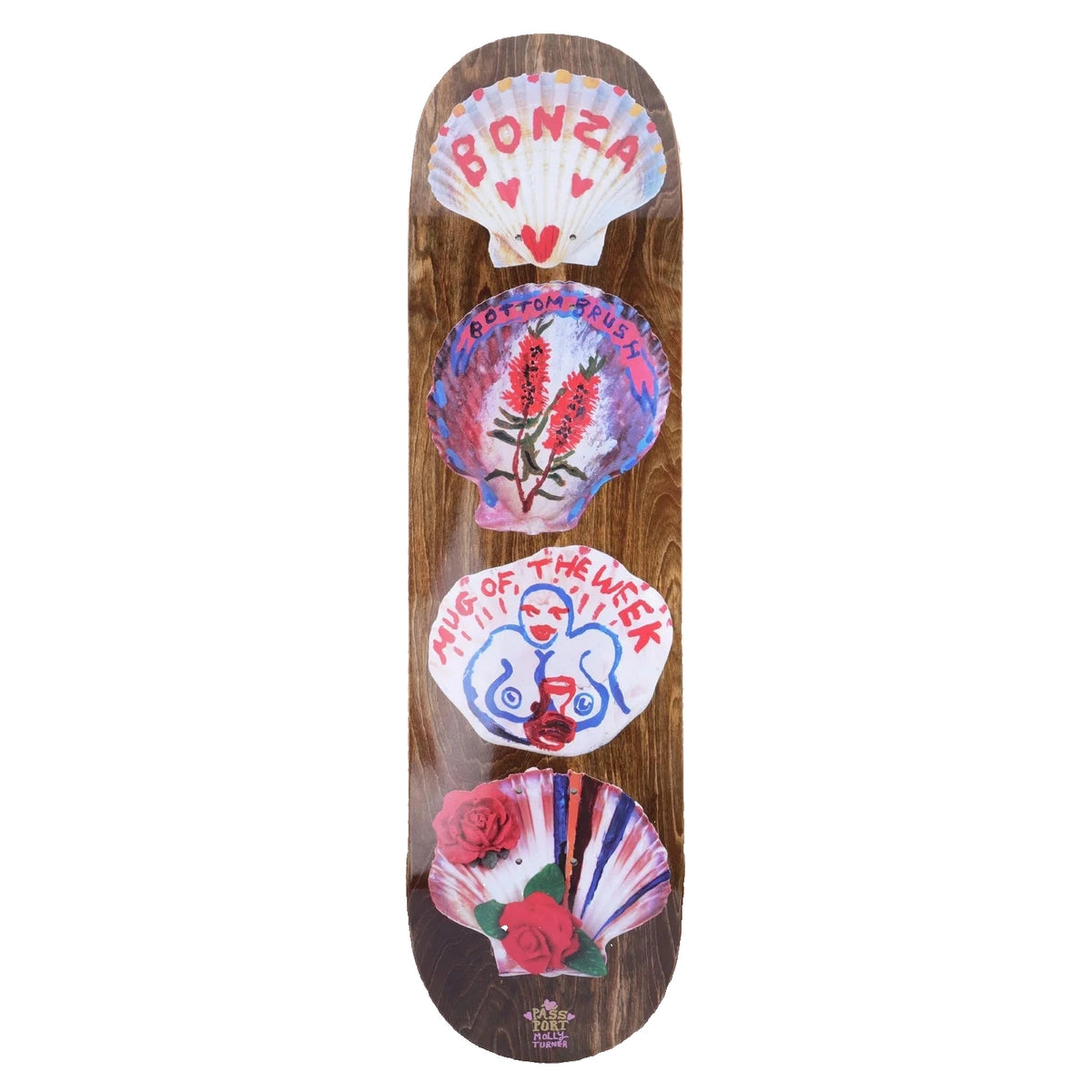 Pass Port - Molly Turner Series Shells Deck (8.5") – 303boards.com