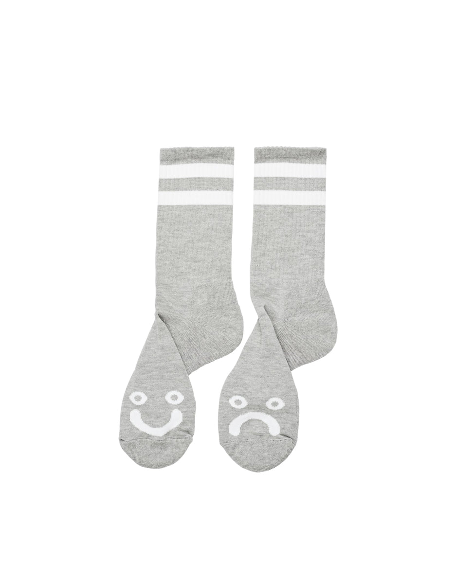 Polar - Happy Sad Sock (Grey) – 303boards.com
