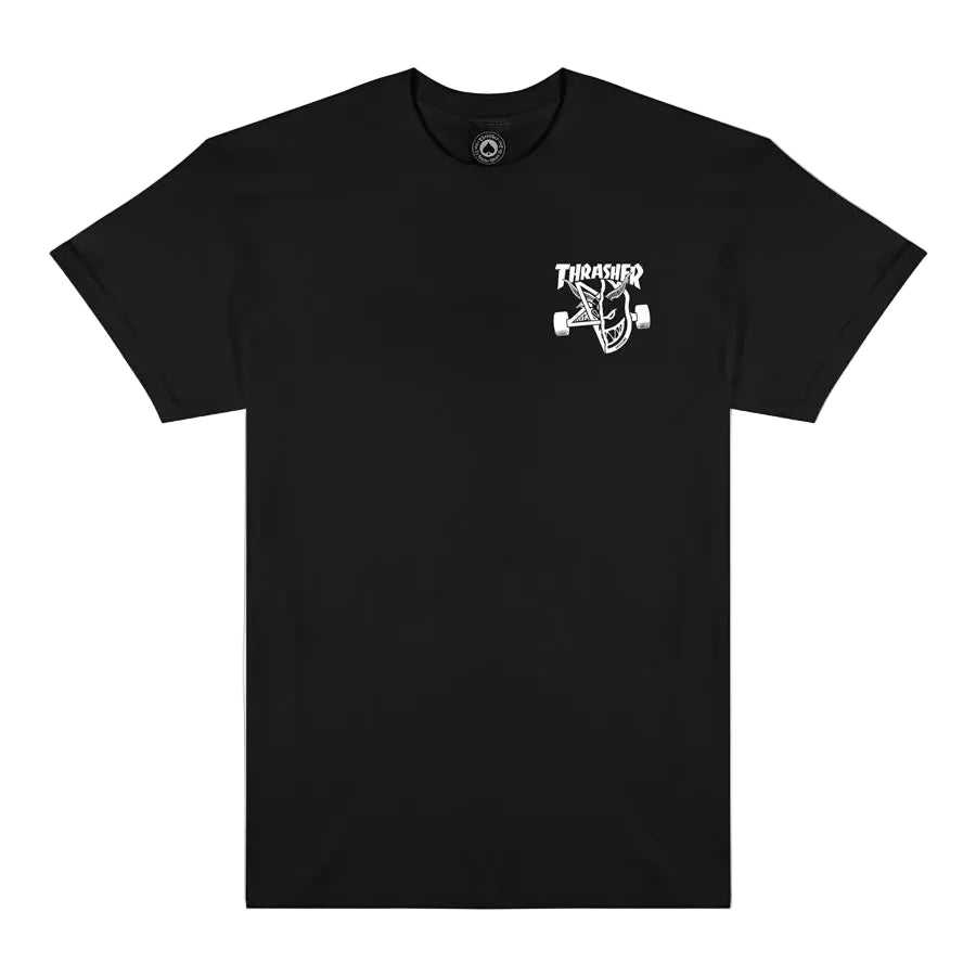Thrasher - Thrasher X Spitfire Classic Swirl Shirt (Black) – 303boards.com