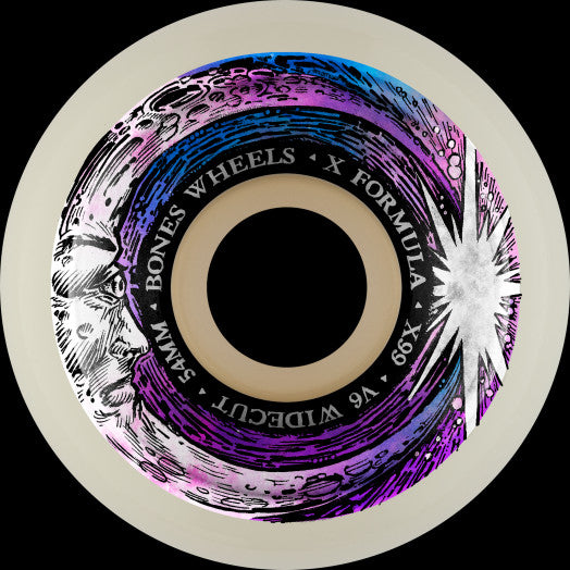Bones - Moon Beam V6 Widecut X99 Wheels (Multiple Sizes) – 303boards.com