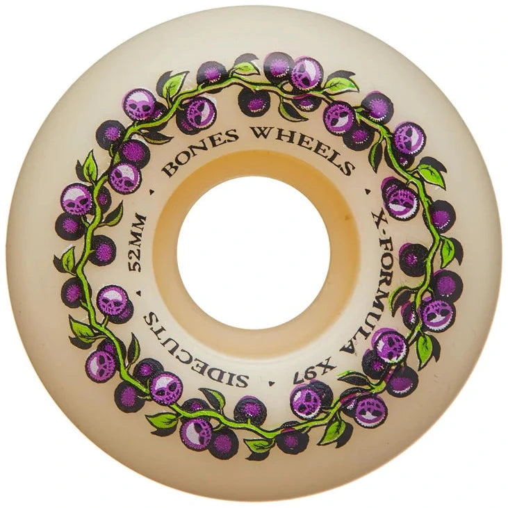 Bones - Skull Berries V5 Sidecuts X-Formula 97a Wheels (52mm ...